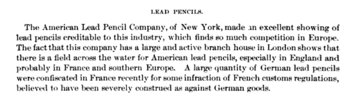 American Pencil Co. – Velvet Lead Pencils