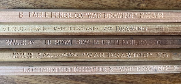 War Drawing Pencils / Utility Pencils / WWII Pencils – Part 1
