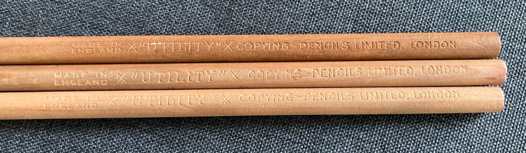 War Drawing Pencils / Utility Pencils / WWII Pencils – Part 2